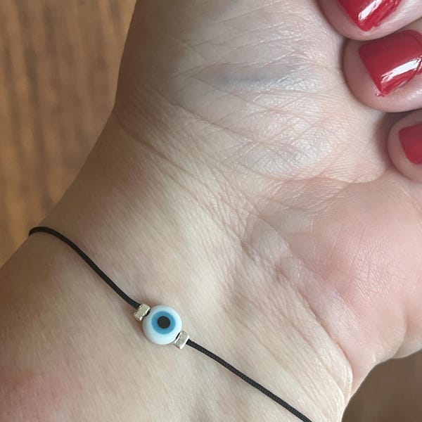 Evil Eye Charm Red String Bracelet - Protection Bracelet With Evil Eye ...