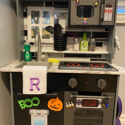 VINYL Printatoy Dramatic Play Kitchen Decals Dials, Knobs, Buttons ...