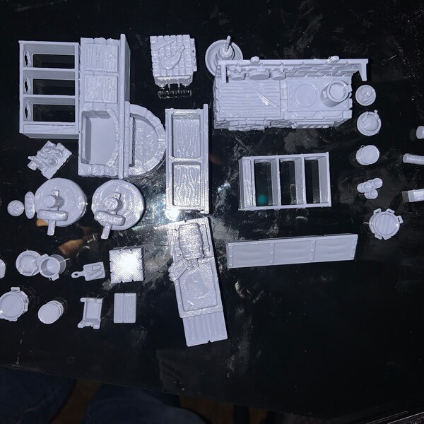 Inn and Tavern Kitchen Ver.b Dnd Miniature Terrain, Dungeons and ...