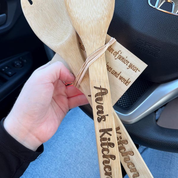 Personalized Kitchen Spoon Gifts for Wife Mother's Day Gifts Cooking ...