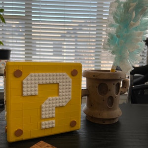 3D Printed Hand-painted Gyroid Lloid Succulent Planter Vase | Etsy