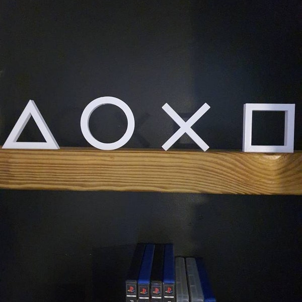 Sony Playstation Shapes / Symbols | Lots of Colours! | Gaming Decor by ...