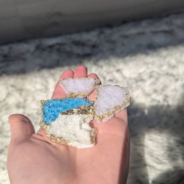 Edible Sugar Crystals, Vegan Geode Candy, Cake Decoration - Etsy