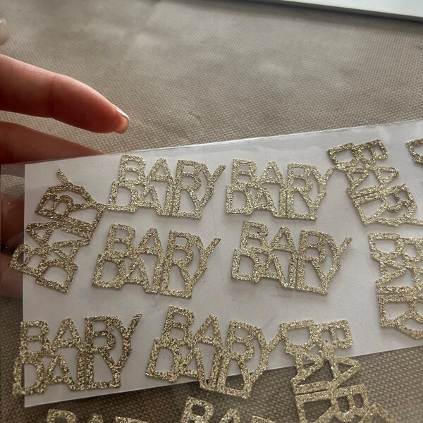 Personalised Baby Shower Table Confetti - Etsy UK