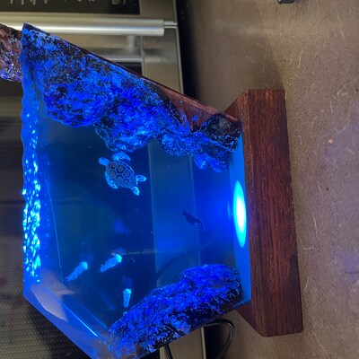 Dragon GOT Resin Night Light, Fire Dragon and Ice Dragon Lamp, 3D ...