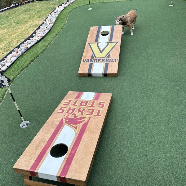 Church Cornhole Boards, Custom Church Cornhole, Personalized, Church ...
