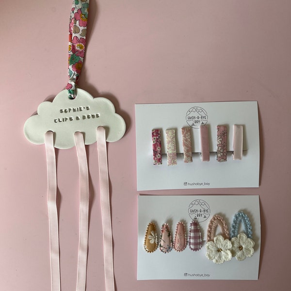 Bow Holder, Hair Clip Holder, Hair Accessory Tidy, Hair Clip Wall ...