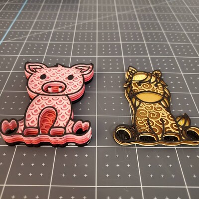 3D Farm Characters Bundle, Layered Farm SVG, 3D Farm SVG, 3D Tractor ...