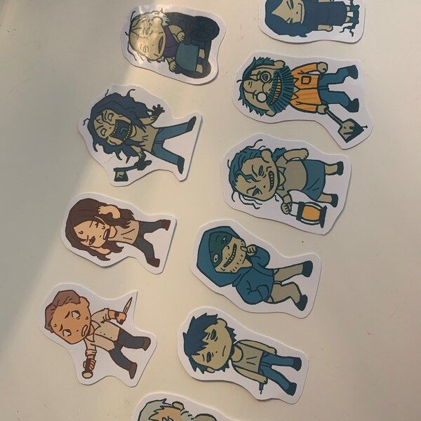 RE7 Stickers - Etsy