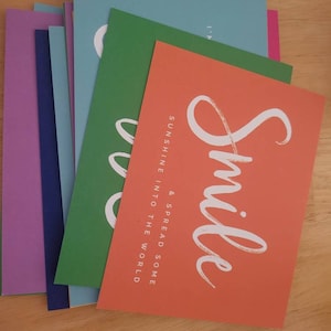 Encouragement Postcard Set of 24, Happy Mail Postcards, Inspirational ...