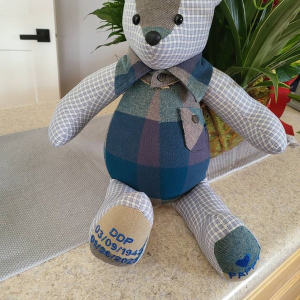 Peter Pan Characters Teddy Bear, Novelty Stuffed Animal, Handmade One ...
