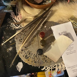 Two Handcut Quills - Etsy