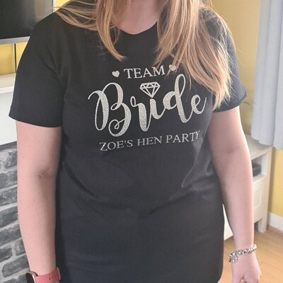 Personalised Hen Party Tshirts Hen Do Tshirts Bachelorette Party ...