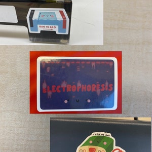 Cute Science Equipment and Disposables Decorative Magnet set | Etsy