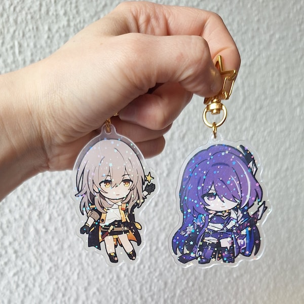 HONKAI STAR RAIL Penacony Keychain Charms - Sunday Gallagher Robin ...