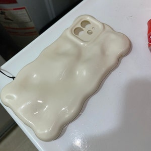 Heart 3D Fold Love Heart Pattern Phone Case for iPhone 15 14 13 12 11 ...