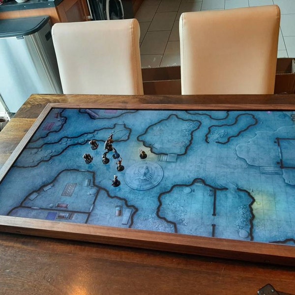 The Dungeon Display - A Portable RPG Gaming Board (4K UHD 43" TV ...