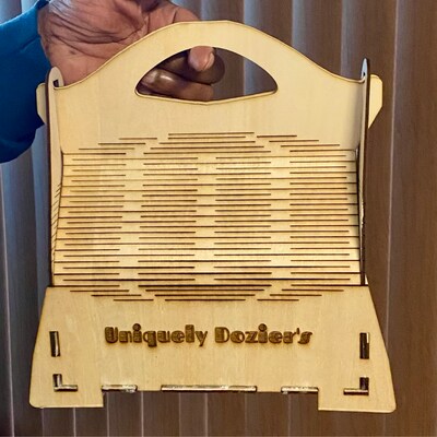 Wall Mount Magazine Holder.laser Cut Files SVG DXF CDR Vector Plans ...