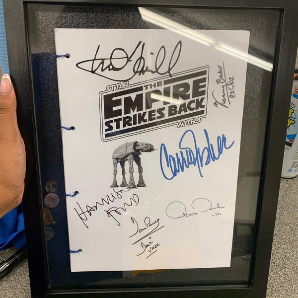 The Office US TV Show Pilot Script Screenplay With Signatures ...