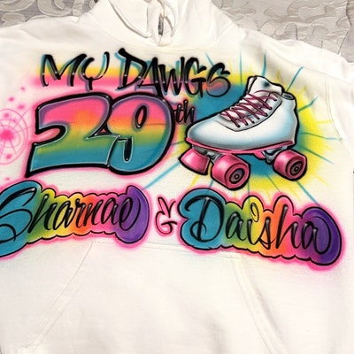 Airbrush Freaknik Graffiti Design Freaknik Party Graffiti 80s90s Party ...