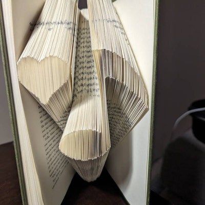 16 Folded Book Art Patterns and Book Art Projects, Book Folding ...
