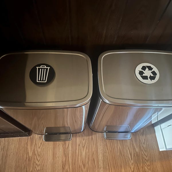 Trash and Recycling Magnets, Garbage and Recycling Magnets, Trash and ...