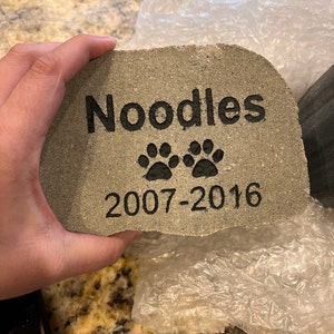 PERSONALIZED Engraved Polished Name Stones // Garden Stones // - Etsy