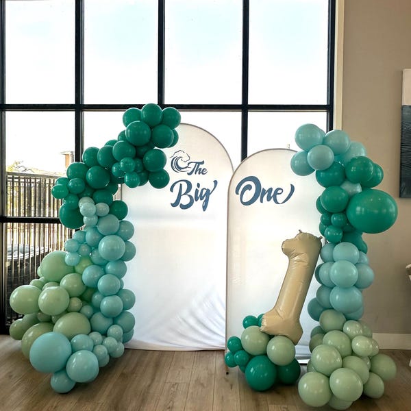 The Big One Surf Birthday L DIY Balloon Kit L the Big One L Surf Theme ...