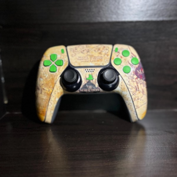 Ps5 Controller Full Wrap Skin Vector Template File Skin Die Cut Layout ...