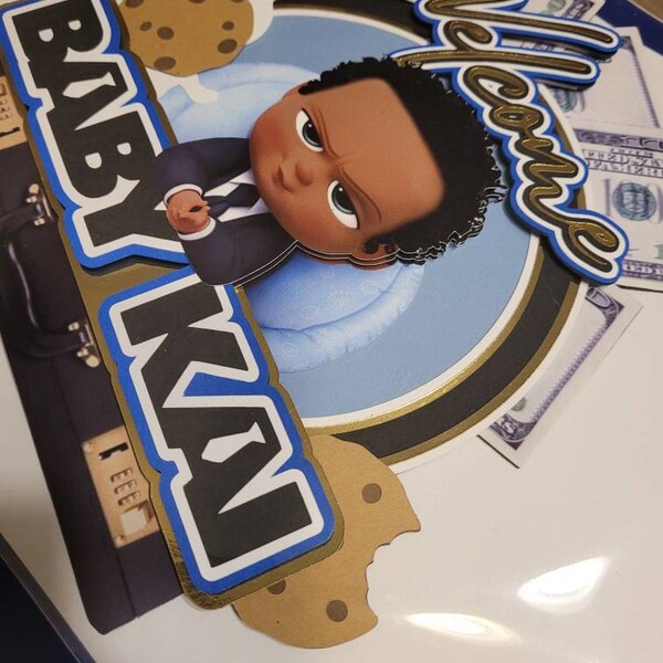 Baby Boss Cake Topper - Etsy