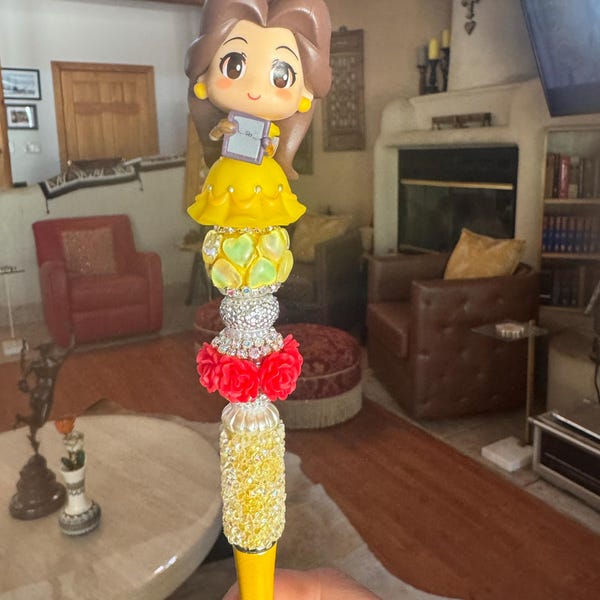 DEMON SLAYER Fancy PEN | Cute Custom Beaded Pens | Fun Gift | Office ...