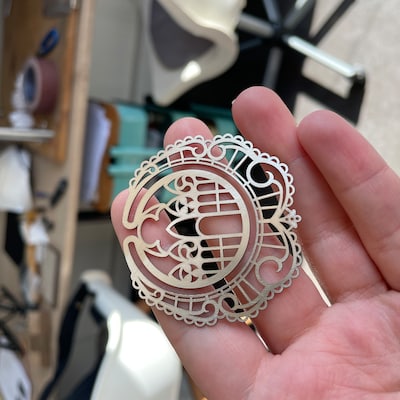 Custom Laser Cut Sterling Silver Laser Cutting and Engraving on Silver ...