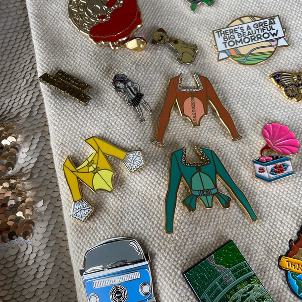 Maria Reynolds Glitter Pin - Etsy