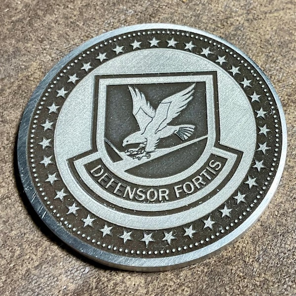 Copper Coin Blanks - Challenge Coin - Reed Edge - Grooved - Brushed ...