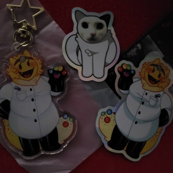 Fear and Hunger Termina God Vinyl Stickers Rher, Gro-goroth, Sylvian ...