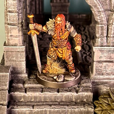 Ashen Alfar Elf Inquisitor V4 3D Printed Resin Miniature Tabletop Role ...