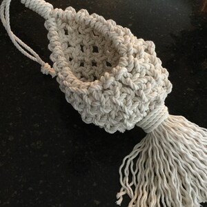 DIY MACRAME POD Pattern, Pdf Instructions Learn to Macrame, Air Plant ...