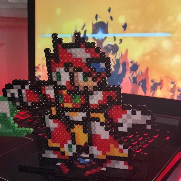 Pokemon Yellow - Team Rocket (jessie & James) Colorized Trainer Bead ...