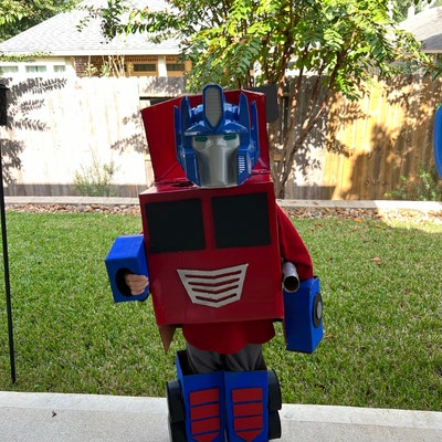 Transformable Optimus Prime Wearable Costume for Kids digital DIY ...