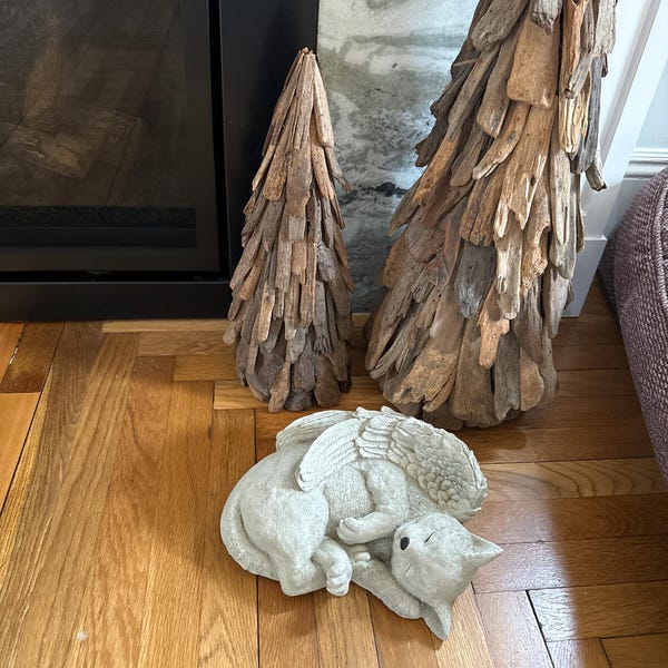 Pygmy Goat Statue, Cement Pygmy Goat on Base Sculpture, Large Goat ...