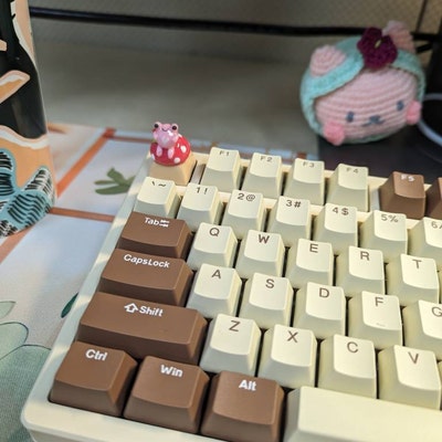 Bubble Tea Boba Bear Keycap Artisan Keycap - Etsy