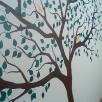 Large Tree Wall Decals Trees Decal Nursery Tree Wall Decals, Tree Mural ...