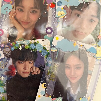 Kpop / Anime Decorated Toploader Bundle - Etsy