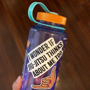 Mastering Chokeholds Jiu-jitsu Sticker Vintage Illustration BJJ Die-cut ...