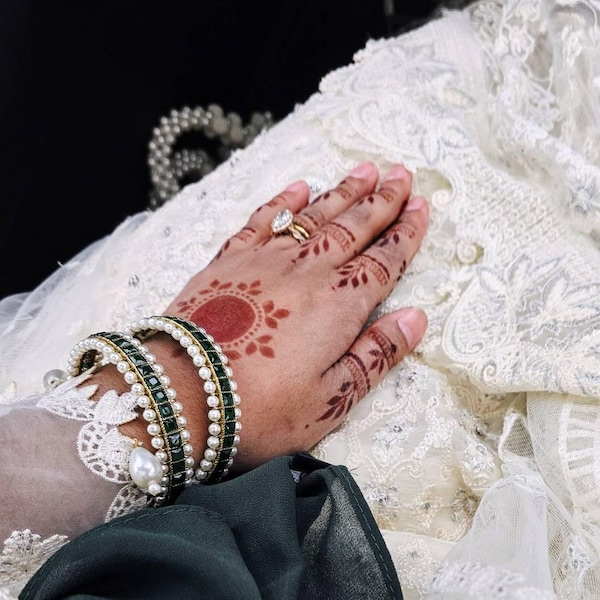 Antique Gold Pearl Belly Chain/bridal Belly Chain/vaddanam/kamarpatta ...