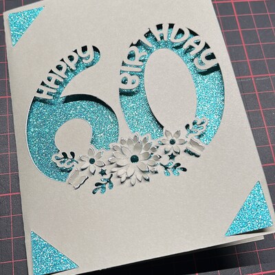 SVG: R30 Card Template With Corners SVG, DIY Card Template, Cricut ...