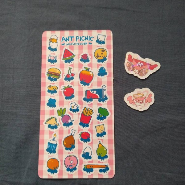 Lucky Shrimp Sticker | Splatoon Side Order Inspired Sticker | 3 Inch ...