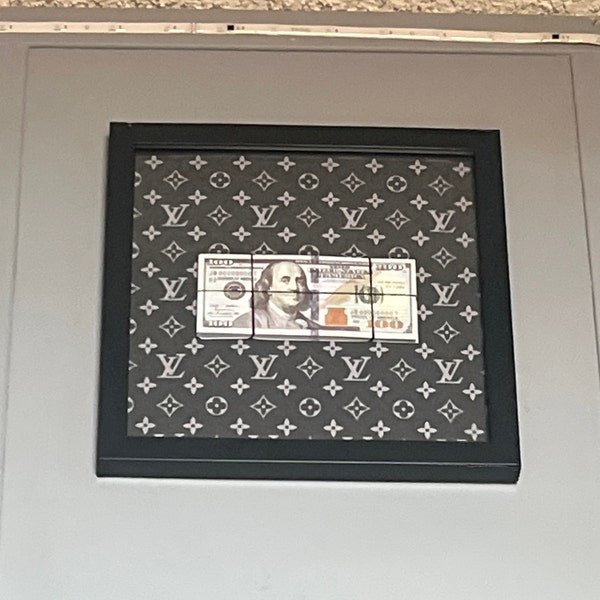 Money Frame | Emergency Box - Special Gift. Stylish Wall Decor for ...