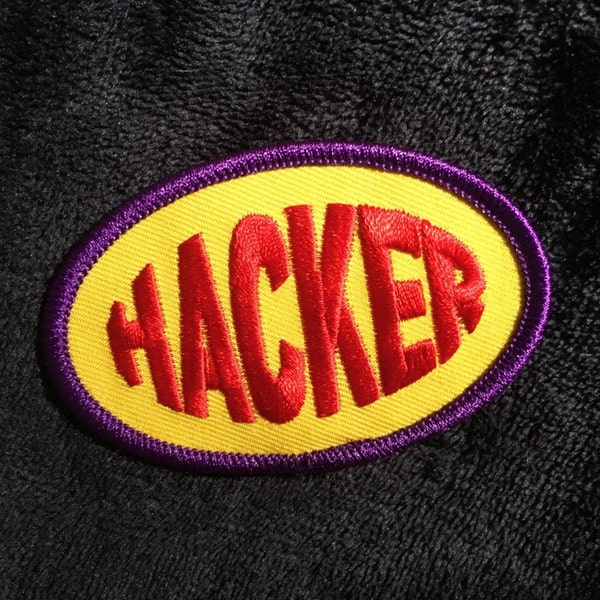 Hacker Patch - Gamer, Computer Techie, Programmer Badge 3" (iron On) - Etsy