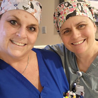 Unisex/men's Brains Scrub Hat or Surgical Cap With Tie Back, All Cotton ...